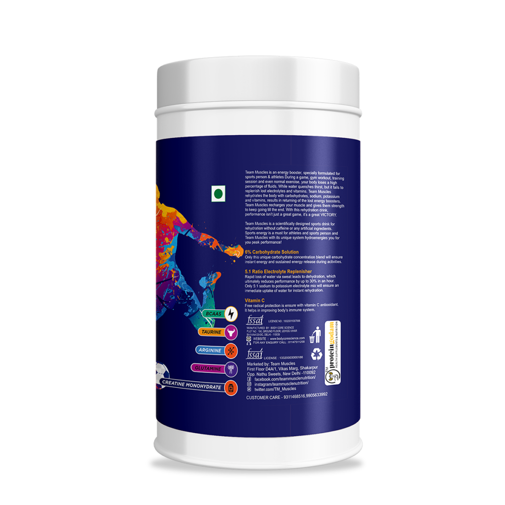 Fuel Nine Protein 1Kg + Staminex Energy Booster 1Kg - Team Muscles ...