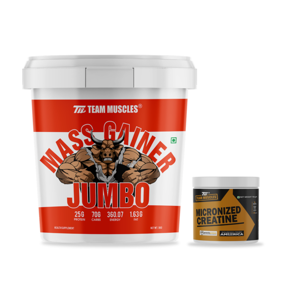 Jumbo Mass Gainer 3Kg - Team Muscles Nutrition